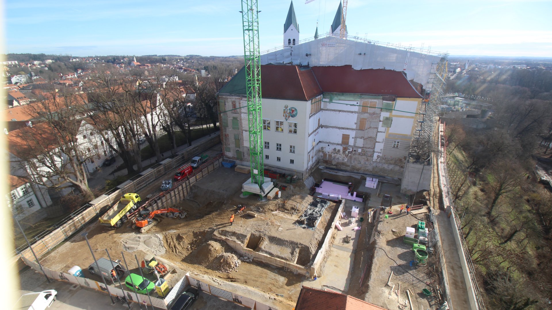 Freising-Domberg Fotowebcam Kardinal-Döpfner-Haus